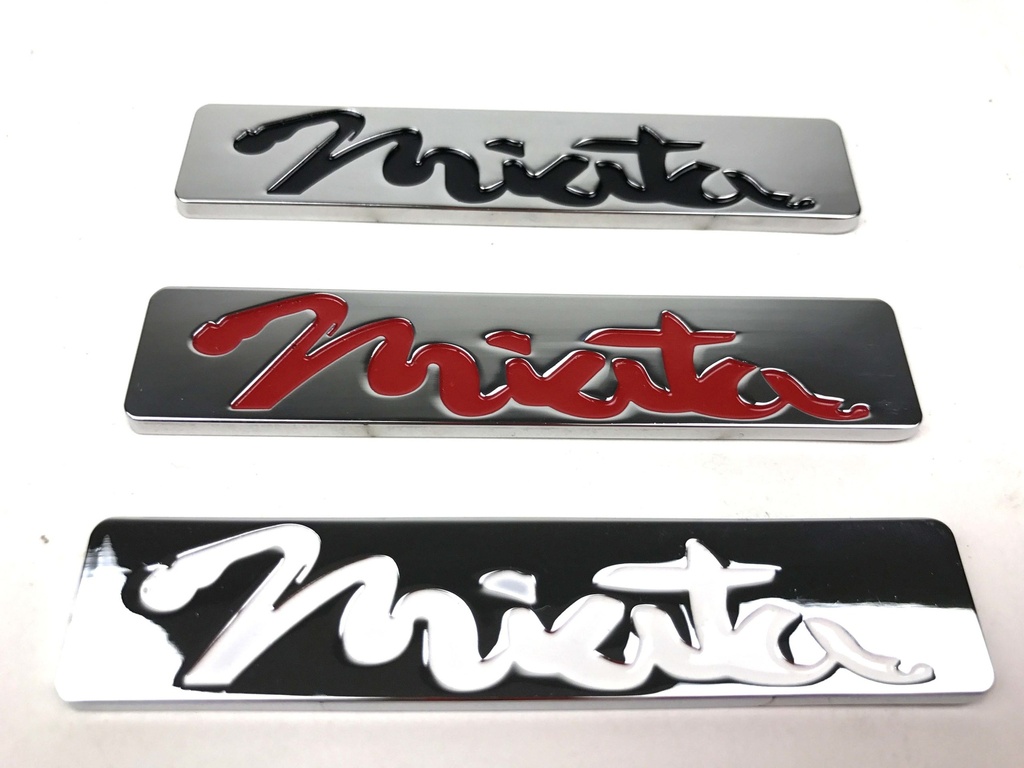 Chrome Original Miata Logo (Version 1) | CarbonMiata